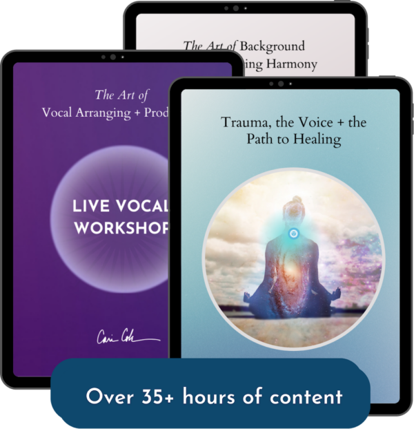 Vocal Mastery Program | Cole Vocal Method™ - Cari Cole Voice & Music Co ...
